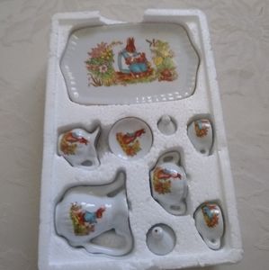 Accents | Miniature Tea Set Peter Rabbit Vintage | Poshmark